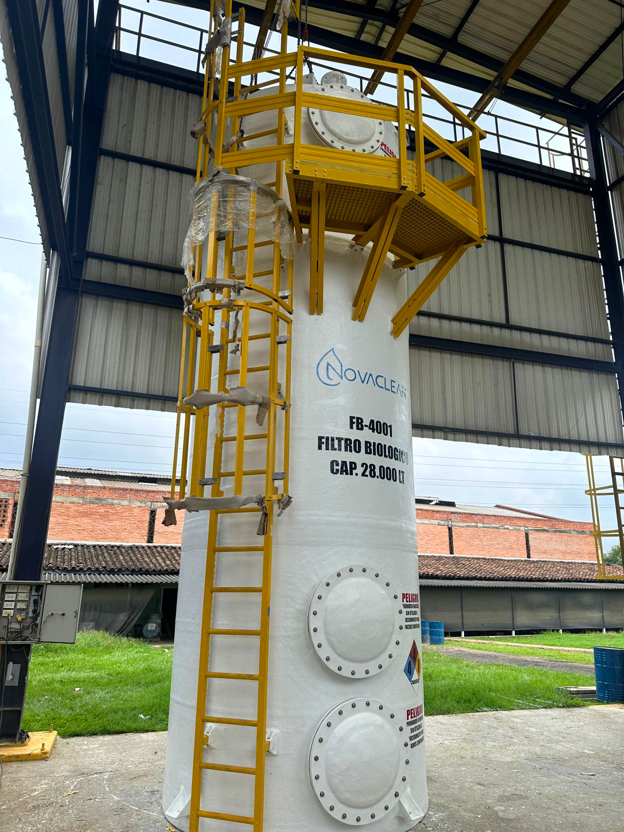 Sistemas de remoción de H2S - NOVACLEAN - Novatio